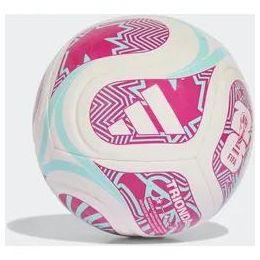 Fu&szlig;ball Adidas PERFORMANCE "FIFA -WELTMEISTERSCHAFT 26TM TRIONDA CLUB" Gr. 5, wei&szlig;, flash aqua, shock pink, B&auml;lle, 5, 0,4 g, Synthetik, WM, B:22,3cm H:17,3cm T:22cm