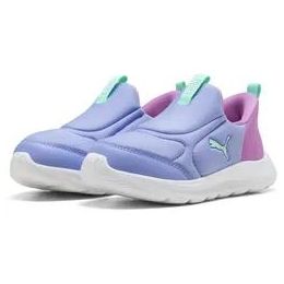 Sneaker Puma "Fun Racer 2 SLIPTECHTM Sneakers Kinder", M&auml;dchen, Gr. 30, intense lavender mint jelly mauve pop lila gr&uuml;n pink, Obermaterial: Textil, Synthetik. Futter: Textil. Innensohle: Textil. Laufsohle: Synthetik, Schuhe Sneaker