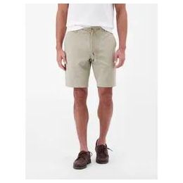 Shorts Lerros "Bequeme Shorts mit Kordelzug", Herren, Gr. 31, medium kitt, 71% Polyester, 26% Viskose, 3% Elasthan, Hosen Shorts