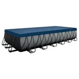 Pool-Abdeckplane Intex "Deluxe", blau, B:366cm L:732cm, Polyethylen (PE), Planen, 366x732 cm