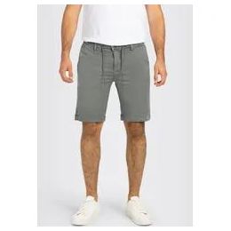 Chinoshorts MAC "JOG'N Shorts", Herren, Gr. 36, N-Gr, leaf gr&uuml;n, Web, Obermaterial: 69% Baumwolle, 29% Polyester, 2% Elasthan, bequem kniefrei, Hosen Chinoshorts, Bequemer, elastischer Bund