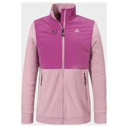 Sch&ouml;ffel Fleecejacke SCH&Ouml;FFEL "Fleece Jk Style Maghera WMN", Damen, Gr. 38, 3105, rosa, Oberstoff: 100% Polyester; Oberstoff Besatz: 100% Polyester, regular fit, hoch geschlossener Ausschnitt, Jacken Fleecejacke