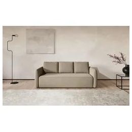 Big-Sofa COTTA "Megasofa, Flow, Breite 222 cm", toffee, B:222cm H:89cm T:102cm, 100% POLYESTER, Sofas, Big-Sofa, wahlweise mit Bettfunktion