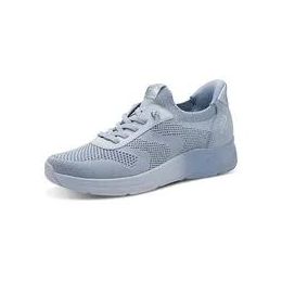 Sneaker Jana, Damen, Gr. 41, himmelblau, Lederimitat, Textil, Schuhe Sneaker