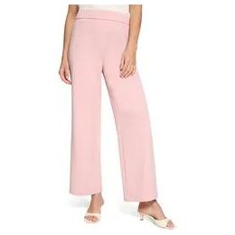 Stoffhose Zero "Damen mit elastischem Bund 28 Inch", Damen, Gr. 38, Normalgr&ouml;&szlig;en, bridal rose, Twill, Obermaterial: 96% Polyester, 4% Elasthan, unifarben, figurbetont lang, Hosen Stoffhose, Plain/ohne Details