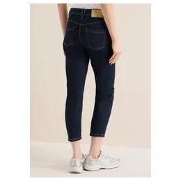 Comfort-fit-Jeans Cecil, Damen, Gr. 34, L&auml;nge 26, rinsed wash, Jeans, 80% Baumwolle, 18% Polyester, 2% Elasthan, unifarben, kniebedeckend, Jeans, 5-Pocket-Style