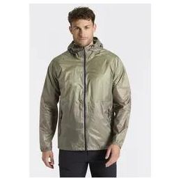 Regenjacke CMP, Herren, Gr. 46, sage, Obermaterial: 100% Polyamid, Jacken Regenjacke, w&auml;rmend, &Uuml;bergangsjacke