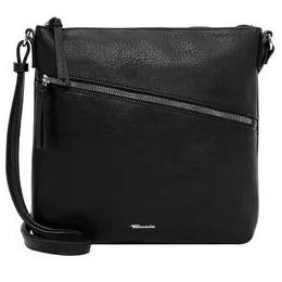 Umh&auml;ngetasche Tamaris "Umh&auml;ngetasche TAS Alessia", Damen, Gr. B/H/T: 29cm x 28cm x 6cm 0, schwarz (schwarz 100), Polyurethan, Taschen Umh&auml;ngetasche