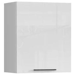 H&auml;ngeschrank KOCHSTATION "Luna, Oberschrank, K&uuml;chenh&auml;ngeschrank, Made in Italy", wei&szlig; hochglanz, wei&szlig; matt, B:60cm H:71cm T:35cm, Schr&auml;nke, H&auml;ngeschrank, B/T/H: 60&times;35&times;71 cm, zus&auml;tzlicher Stauraum &uuml;ber der Arbeitsfl&auml;che