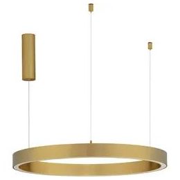 NOVA LUCE LED-H&auml;ngeleuchte "STING", gold, 1, &Oslash; 80cm, 1 Stk., Leuchten, Mit Leuchtmittel; H&ouml;henverstellbar