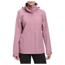 Outdoorjacke MCKINLEY "DA.-FUNKTIONS-JACKE ADIA W", Damen, Gr. 46, violet, Web, Obermaterial: 100% Polyester, Jacken Outdoorjacke, sportlicher Stil, mit AQUAMAX Technologie, wasser- und winddicht