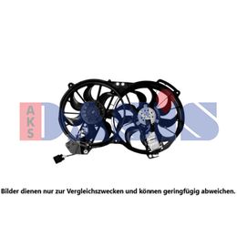 AKS DASIS L&uuml;fter, Motork&uuml;hlung 048183N 12V f&uuml;r VAG 4F0121003AC 4F0959455D 4F0959455E