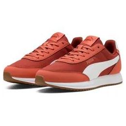 Sneaker Puma "R78 LIGHTWIND", Damen, Gr. 42, bordeaux rot, Puma wei&szlig;, amarena, Textil, mehrfarbig, Schuhe Sneaker, mit Mesh-Obermaterial, mit SOFTFOAM+ Einlegesohle