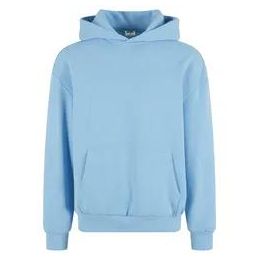Kapuzensweatshirt Urban Classics "Urban Classics Ultra Heavy Oversized Hoody", Herren, Gr. L, balticblau, 80% Baumwolle, 20% Polyester, unifarben, Sweatshirts