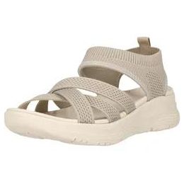 Sandale WHISTLER "Acerra", Damen, Gr. 38, beige, Kunstfaser, Schuhe Sandale, atmungsaktiv
