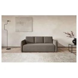 Big-Sofa COTTA "Megasofa, Flow, Breite 222 cm", taupe, B:222cm H:89cm T:102cm, 100% POLYESTER, Sofas, Big-Sofa, wahlweise mit Bettfunktion