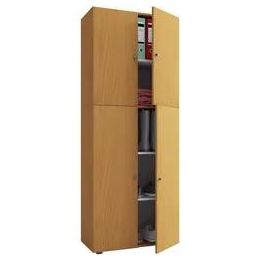 Kleiderschrank Vcm "Kleiderschrank Jugendschrank Lona Dreht&uuml;ren", braun (buche), B:70cm T:40cm, Obermaterial: 100% Holz Wood., Schr&auml;nke, Kleiderschrank