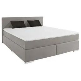 Boxspringbett COTTA "Simba", elephant, L:209cm, Komplettbetten, Boxspringbett, wahlweise mit oder ohne Matratze und Topper bestellbar, Topseller