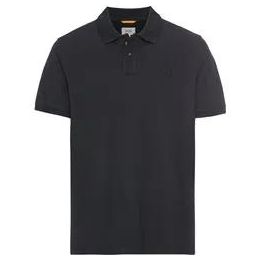 Poloshirt Camel Active, Herren, Gr. XL, night blau, Piqu&eacute;, Obermaterial: 100% Baumwolle, unifarben, normal h&uuml;ftbedeckend, Rundhals, Shirts, mit Logo-Stickerei