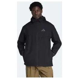 Outdoorjacke Adidas TERREX "MULTI 2 LAYER CLIMAPROOF", Gr. XXL, schwarz, Obermaterial: 100% Polyester, Jacken Outdoorjacke