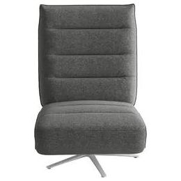 Sit & More TV-Sessel SIT & MORE "Eve", anthrazit, B:80cm H:109cm T:98cm, 100% Polyester, Sessel, mit Herz-Waage und 2 Motoren, Bedienfelder im Sitz