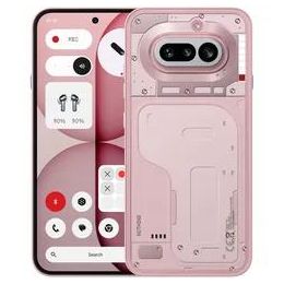 NOTHING Smartphone "Phone (4a)", Energieeffizienz: B (A-G), rosa, 256 GB, Mobiltelefone