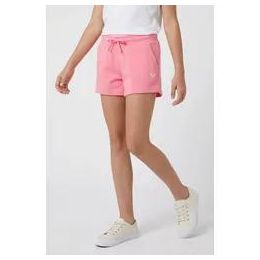 Sweatshorts Roxy "SURF FEELING TERRY SHORT", Jungen, Gr. 16 (170/176), N-Gr, plumeria, Obermaterial: 60% Baumwolle, 40% Polyester, Hosen Sweatshorts, f&uuml;r Kinder und Jugendliche, sportlicher Stil, weiches Material