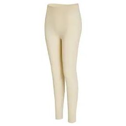 Leggings YEAZ "Leggings CHARM", Damen, Gr. M, US, beige, Obermaterial: 87% Nylon NY. 13% Elasthan EL., Hosen Leggings
