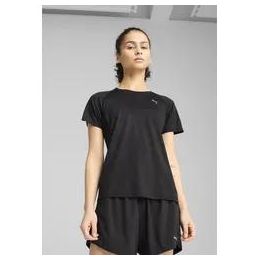 Laufshirt Puma "W RUN VELOCITY TEE (POLY)", Damen, Gr. L, Puma schwarz, Web, Obermaterial: 100% Polyester, unifarben, regular fit normal, Rundhals, Shirts Laufshirt, ergonomische Schnittf&uuml;hrung, kurze &Auml;rmel, sportliches T-Shirt