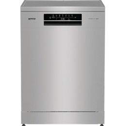 Gorenje Standgeschirrsp&uuml;ler "GS 642E90X", Energieeffizienz: E, silber (silberfarben), B:59,9cm H:84,5cm T:59,7cm, Geschirrsp&uuml;ler, Total AquaStop, Standgeschirrsp&uuml;ler