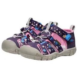 Sandale Keen "SEACAMP II CNX", M&auml;dchen, Gr. 22, daisies, mari, Synthetik, Schuhe Sandale