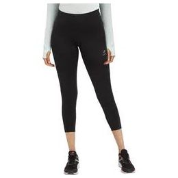 Lauftights Energetics "DA.-TIGHT PORTIA II 7/8 W", Herren, Gr. L, N-Gr, schwarz, Obermaterial: 88% Polyester, 12% Elasthan, Hosen, mit Tasche, mit DRY PLUS Technologie, elastischer Bund mit Kordelzug