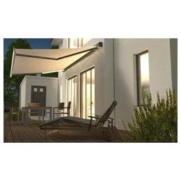 Kassettenmarkise SPETTMANN "SUNLITE", beige, B:350cm, Aluminium, Polyester, Stahl, Markisen, mit Funkmotor und LED-Stripes, verschiedene Gr&ouml;&szlig;en und Farben
