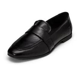 Marc O'Polo Loafer MARC O'POLO "aus veredeltem Rindleder", Herren, Gr. 38, schwarz, Obermaterial: 100% Leder (Rind), unifarben, Schuhe Loafer