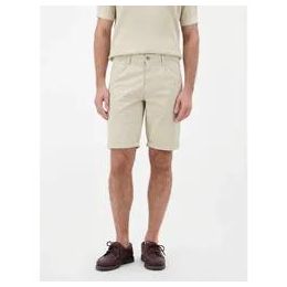 Chinoshorts Lerros "Kurze Chino aus leichtem Baumwollmix", Herren, Gr. 38, bone wei&szlig;, 74% Baumwolle, 24% Polyester, 2% Elasthan, Hosen Chinoshorts