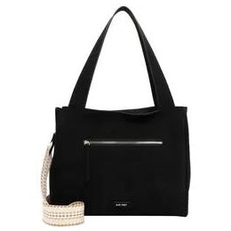 Shopper SURI FREY "Shopper SFY Christy", Damen, Gr. B/H/T: 35cm x 30cm x 12cm 0, schwarz (schwarz 100), Polyurethan, Taschen Shopper