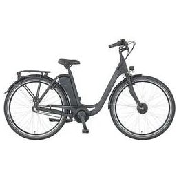 E-Bike Prophete "Geniesser 1.0" Gr. 49, schwarz, schwarz, Elektrofahrr&auml;der, 49cm, 28 Zoll (71,12cm), Pedelec, Elektrofahrrad f&uuml;r Damen u. Herren, Topseller
