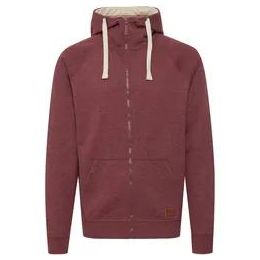 Kapuzensweatjacke Blend "Kapuzensweatjacke BHSpeedy", Damen, Gr. M, rot (zinfandel), Obermaterial: 70% Baumwolle CO. 30% Polyester PES., Sweatjacken