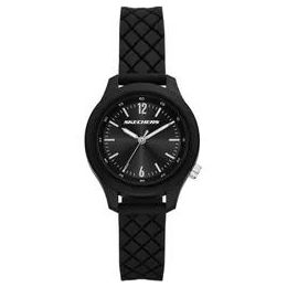 Quarzuhr Skechers "Bayley", schwarz, Armbanduhren, Damen, Quarzuhr, Armbanduhr, Damenuhr, Silikonarmband, analog