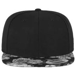 Snapback Cap Flexfit "Flexfit Unisex Roses Snapback", Herren, Gr. onesize, schwarz, grau, 80% Polyacryl, 20% Wolle, Caps