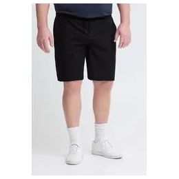 Shorts Blend "BHMAXIM BB RLX EASYPULL SHORTS", Herren, Gr. 3XL, N-Gr, schwarz beauty, Web, Obermaterial: 97% Baumwolle, 3% Elasthan, unifarben, relaxed fit knielang, Hosen Shorts, in gro&szlig;en Gr&ouml;&szlig;en