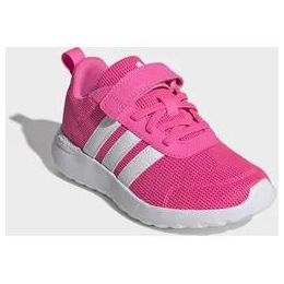 Sneaker Adidas SPORTSWEAR, Damen, Gr. 35, lucid pink, cloud wei&szlig;, lucid pink, Synthetik, Textil, Schuhe Sneaker, mit Klettverschluss, f&uuml;r Kinder