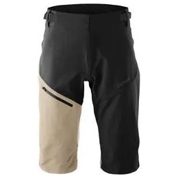 Fahrradhose Gonso "Trail Shorts M", Gr. M, Normalgr&ouml;&szlig;en, cream, 93% Polyamid, 7% Polyester, Hosen Fahrradhose, kurze Herren Radhose, Innenhose mit Sitzpolster, ideal f&uuml;r MTB Touren