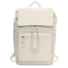 Rucksack Tamaris "Rucksack TAS Katja", Herren, Gr. B/H/T: 34cm x 44cm x 17cm, beige (beige 400), Polyester, Rucks&auml;cke Rucksack
