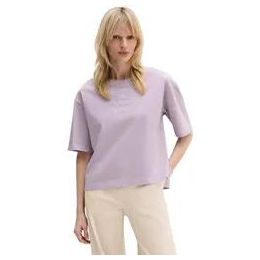 Marc O'Polo T-Shirt MARC O'POLO "aus reiner Bio-Baumwolle", Damen, Gr. XXL, dusty lavender, Obermaterial: 100% Baumwolle, unifarben, Basic, regular fit, Shirts T-Shirt