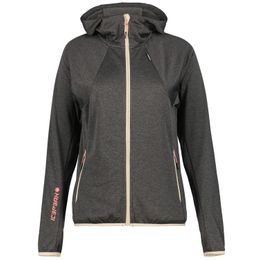 Icepeak Damen Fleecejacke Midlayer Banks Lead-Grey (Gr&ouml;&szlig;e: M)