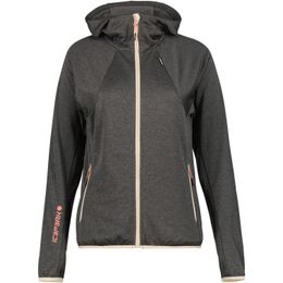Icepeak Damen Fleecejacke Midlayer Banks Lead-Grey (Gr&ouml;&szlig;e: M)