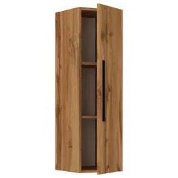 Wandregal Vcm "Holz Wandregal Wandschrank Klappschrank Arila LS", braun (honig, eiche), B:30cm T:30cm, Regale, Wandregal