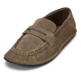 Marc O'Polo Loafer MARC O'POLO "aus weichem Veloursleder", Herren, Gr. 38, faded braun, Obermaterial: 100% Leder (Rind), unifarben, Schuhe Loafer