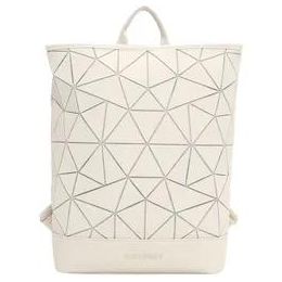 Rucksack SURI FREY "Rucksack SFY SURI Sports Jessy-Lu", Herren, Gr. B/H/T: 37cm x 40cm x 11cm, beige (beige 400), Obermaterial: 60% Polyurethan PU. 40% Polyester PES., Rucks&auml;cke Rucksack